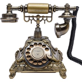 Rotary Phone On Wall