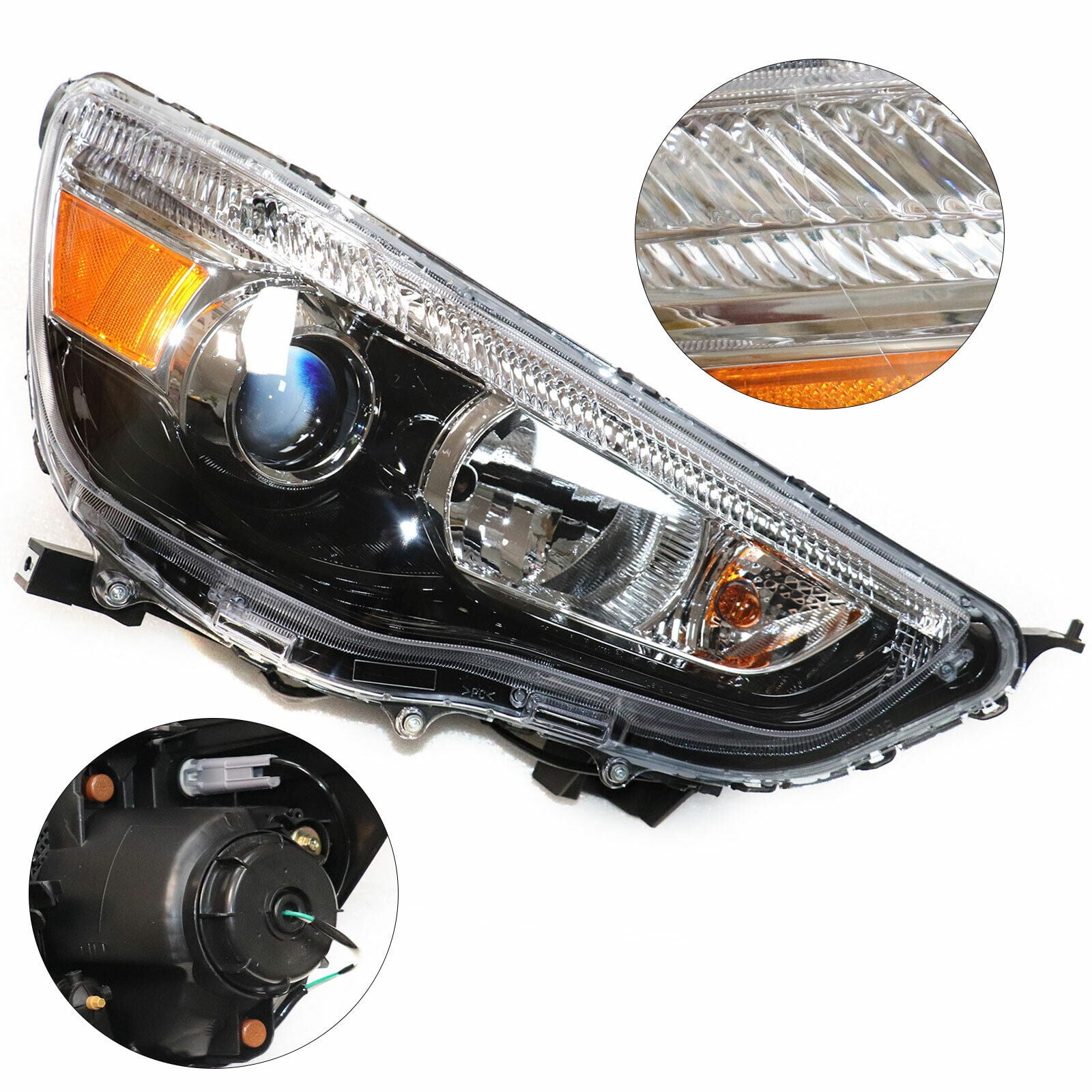 Miumaeov Right Front Headlight Passenger Side RH Headlamp Replacement ...