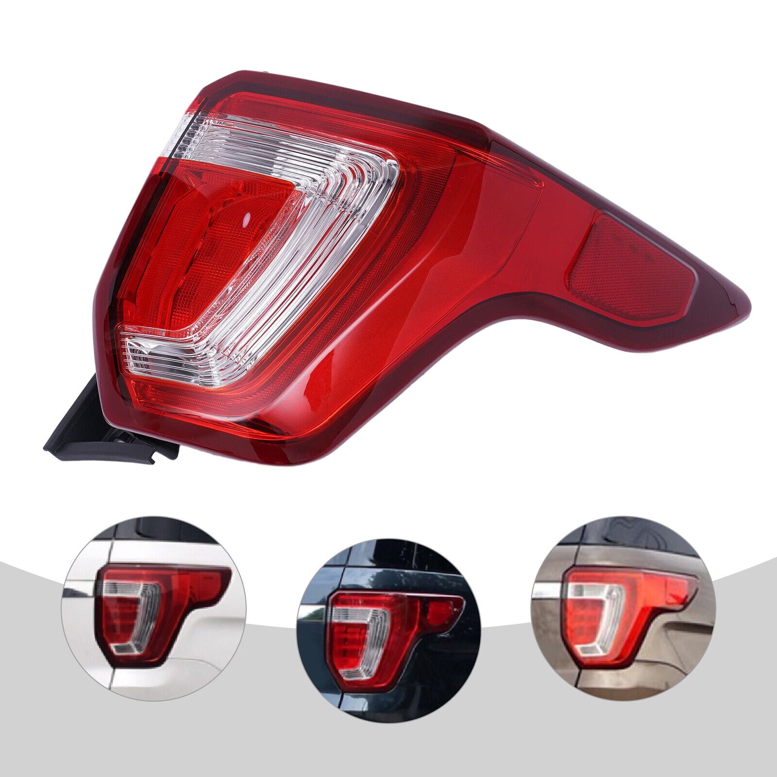 Miumaeov Right Tail Light Halogen Rear Lamp Passenger Side For Ford ...
