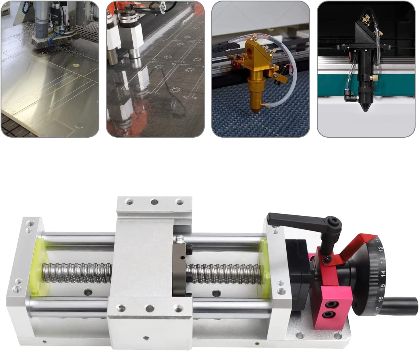 Miumaeov Roll over image to zoom in Linear Stage Actuator Travel 200mm ...