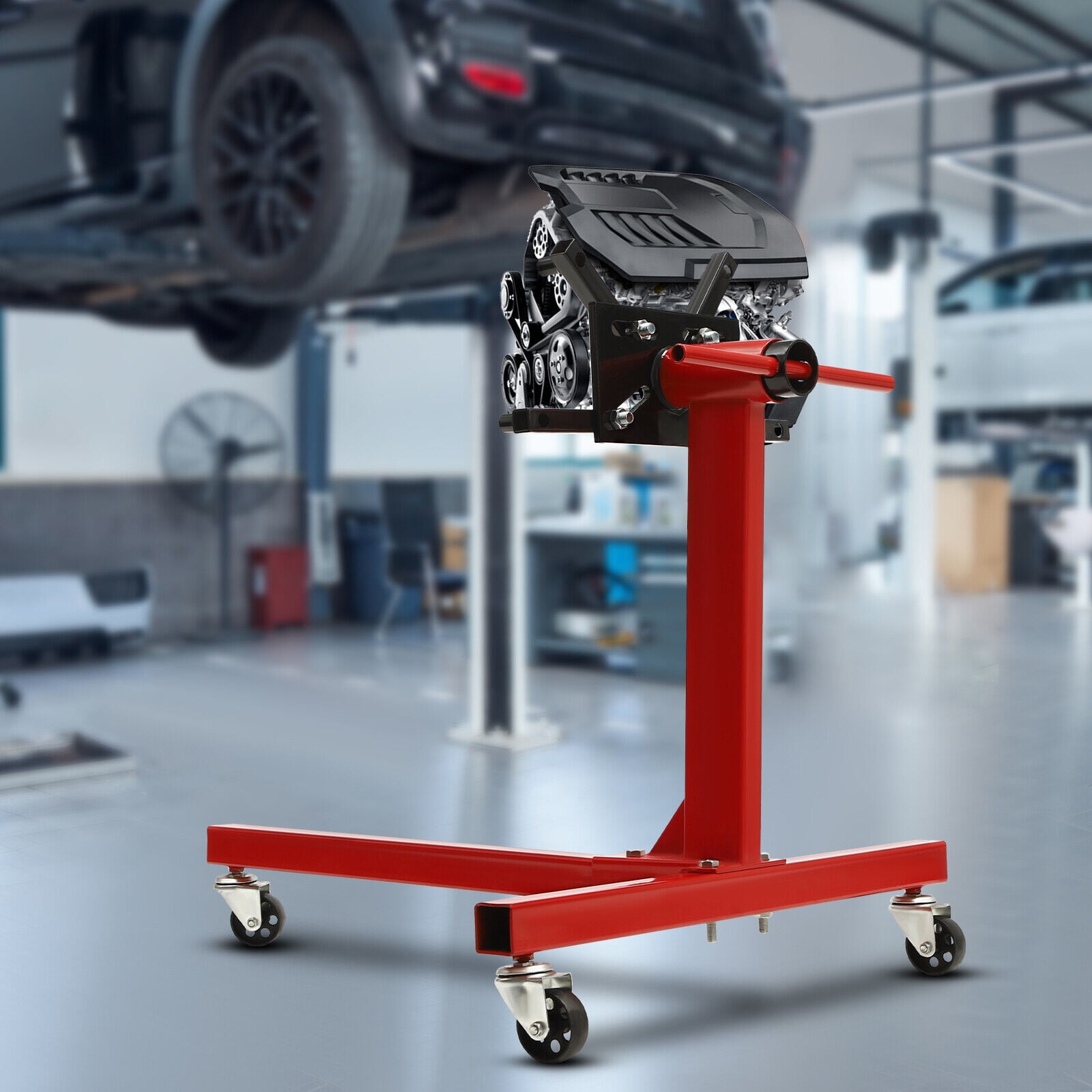 Miumaeov Rotating Engine Motor Stand with 360 Degree Adjustable Head ...