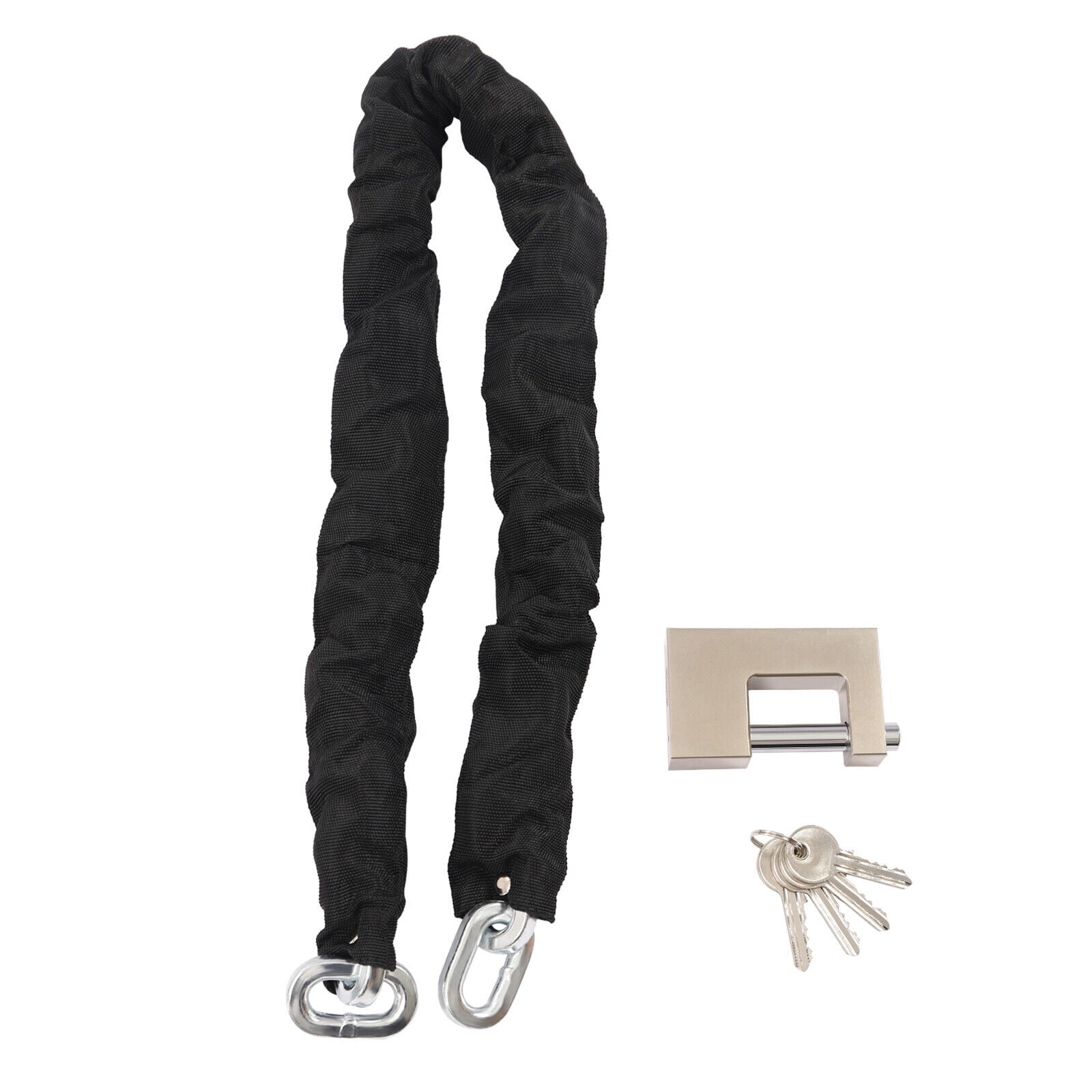 Miumaeov Security Chain and Lock Kit 3/8 Inch x 3FT Bike Bicycle ...