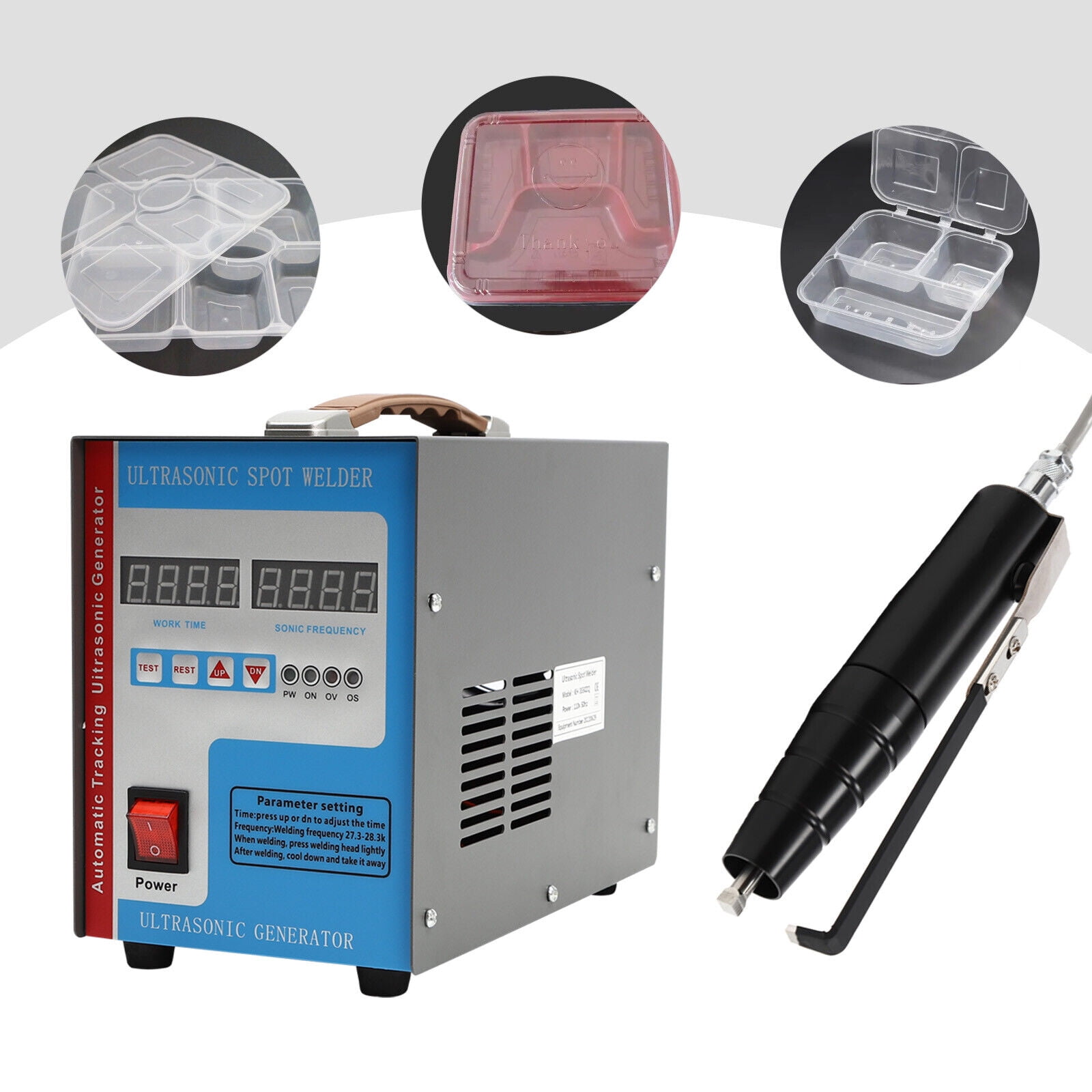 Miumaeov Spot Welder 500W 34.5-35.3kHz Handheld Ul-trasonic Spot ...