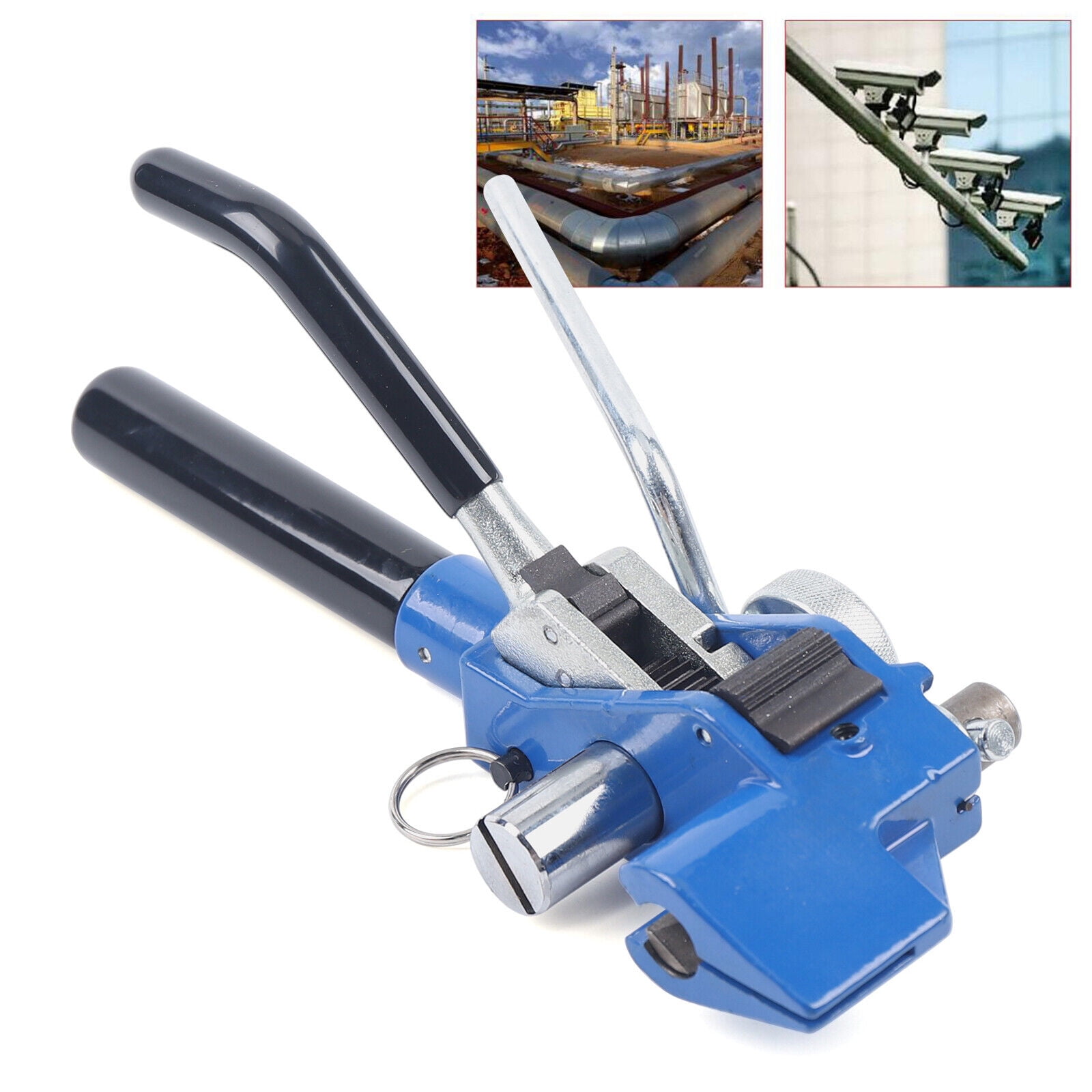 Miumaeov Stainless Steel Cable Tie Tool Metal Zip Tie Gun Fasten Tool ...