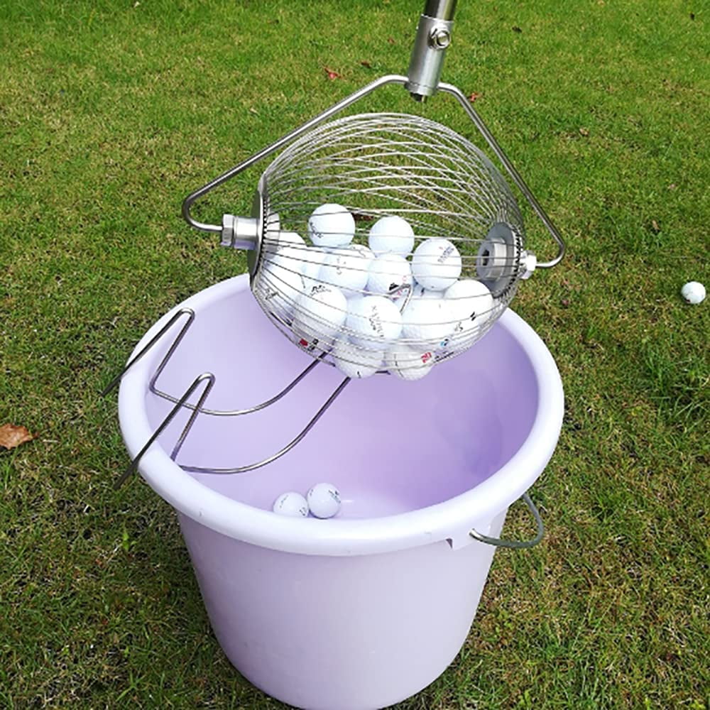 Miumaeov Stainless Steel Walnut Ball Picker, Nut & Golf Ball Collector ...