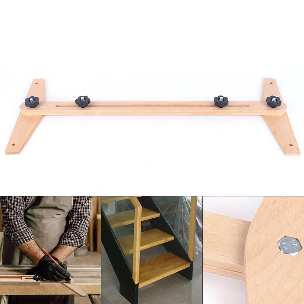 Miumaeov Stair Tread Template Tool Adjustable Stair Tread Jig Gauge ...