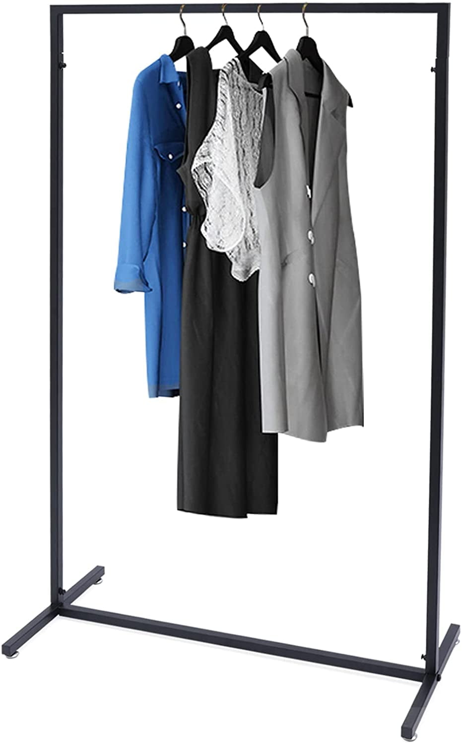 Miumaeov Standing Clothes Rack Portable Clothes Hanger Display Rack ...