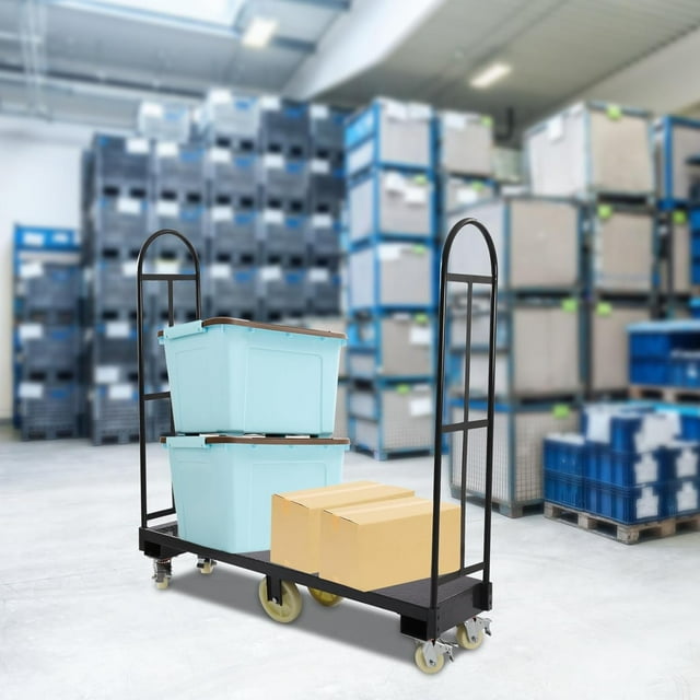 "Miumaeov 2000 Lb U-Boat Steel Hand Truck, 65""X16"" Platform for ...