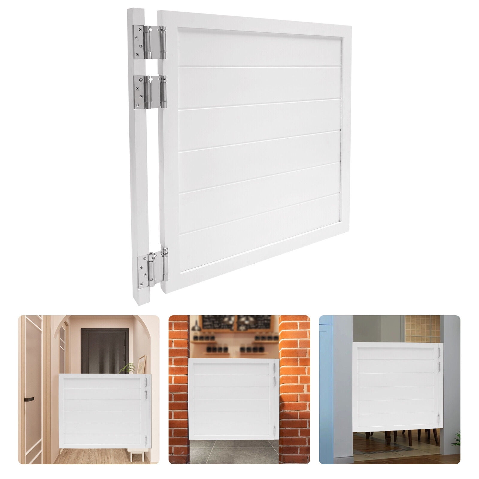 Miumaeov Swinging Door Cafe Door Walkway Partition Door Solid Wood ...