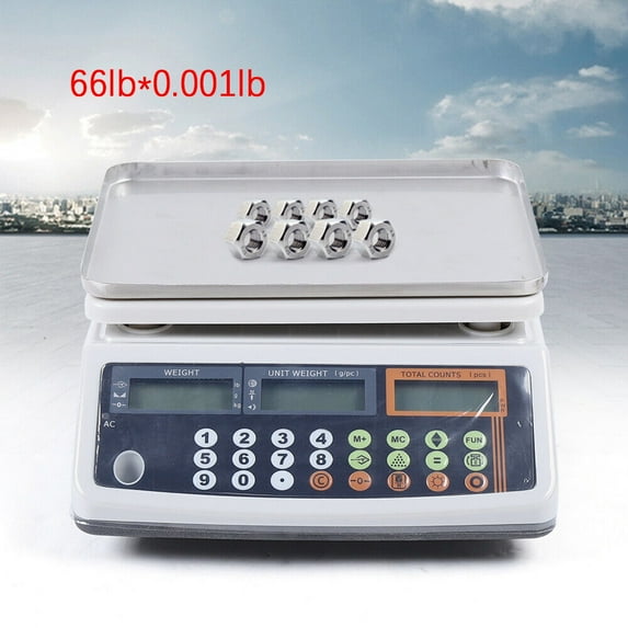 Miumaeov Tabletop Digital Parts Coin Precise Counting Scale Capacity ...
