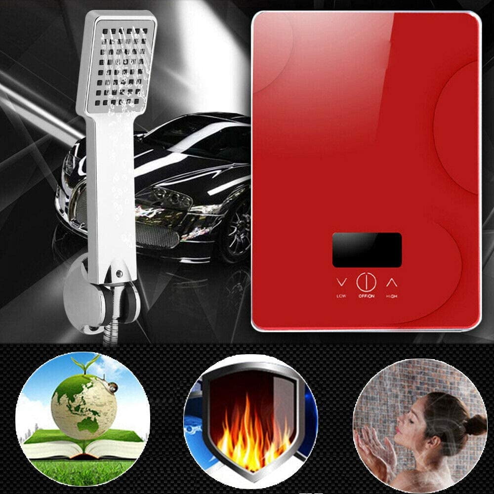 Miumaeov Tankless Water Heater Electric 220V 6500W Instant Hot Water ...