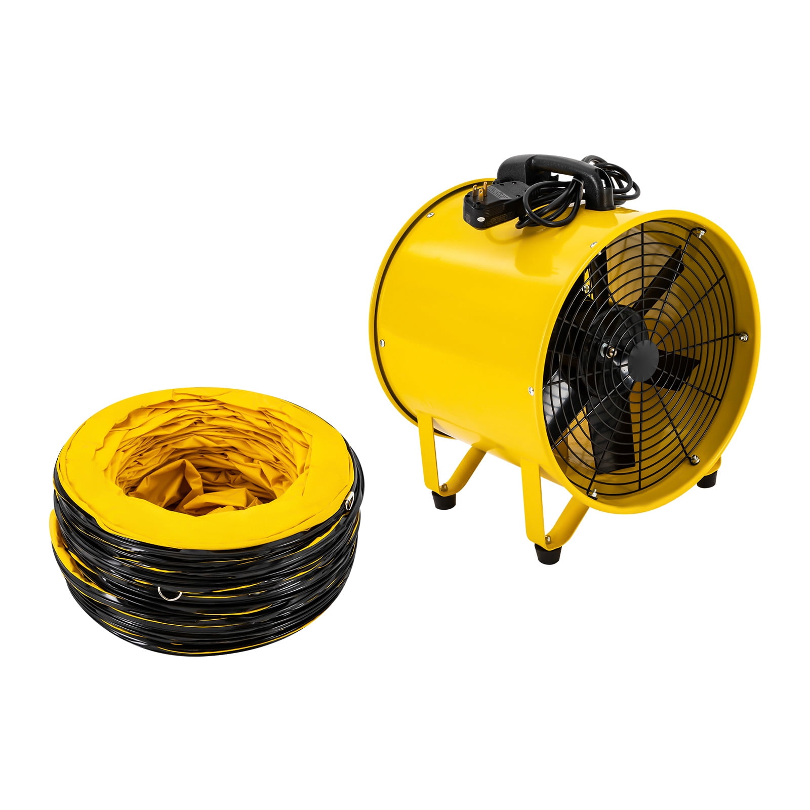 Miumaeov Utility Blower Fan High Velocity Ventilator w/32.8 ft Duct ...