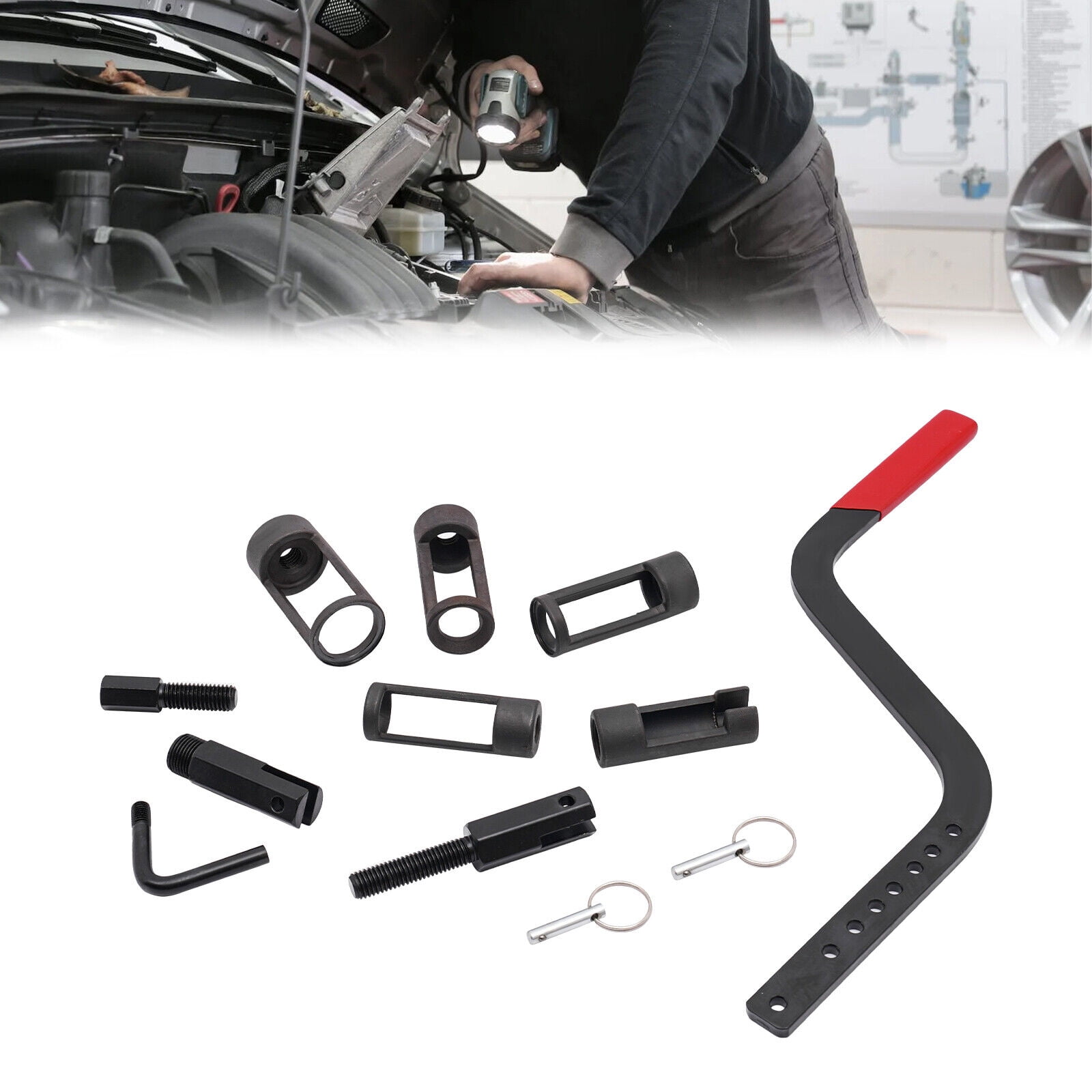 Miumaeov Valve Spring Compressor Tool Valve Spring Disassembling Tool ...