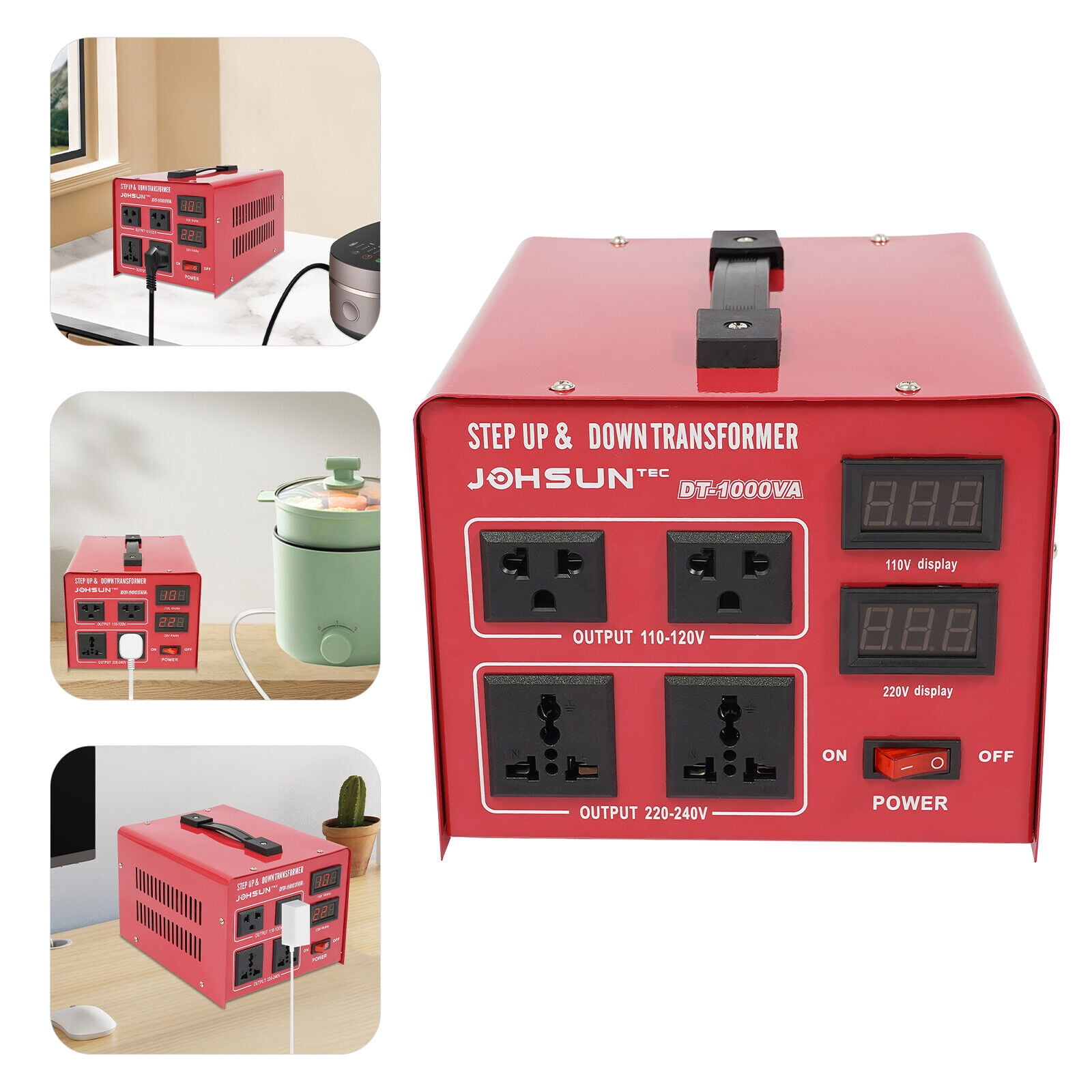 Miumaeov Voltage Transformer Voltage Converter Transformer Step Up/Down ...