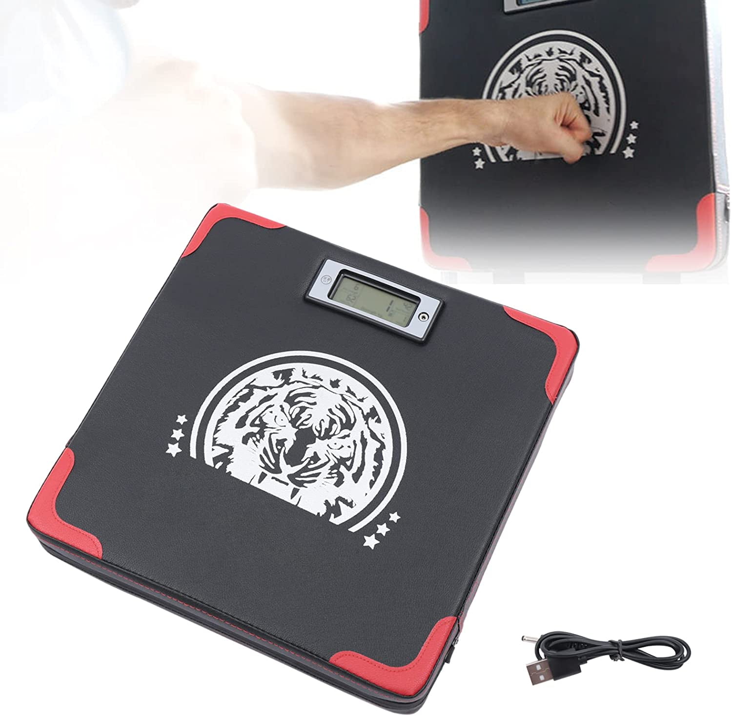 Miumaeov Wall-Mounted Boxing Strength Tester, Boxing Mat Height ...