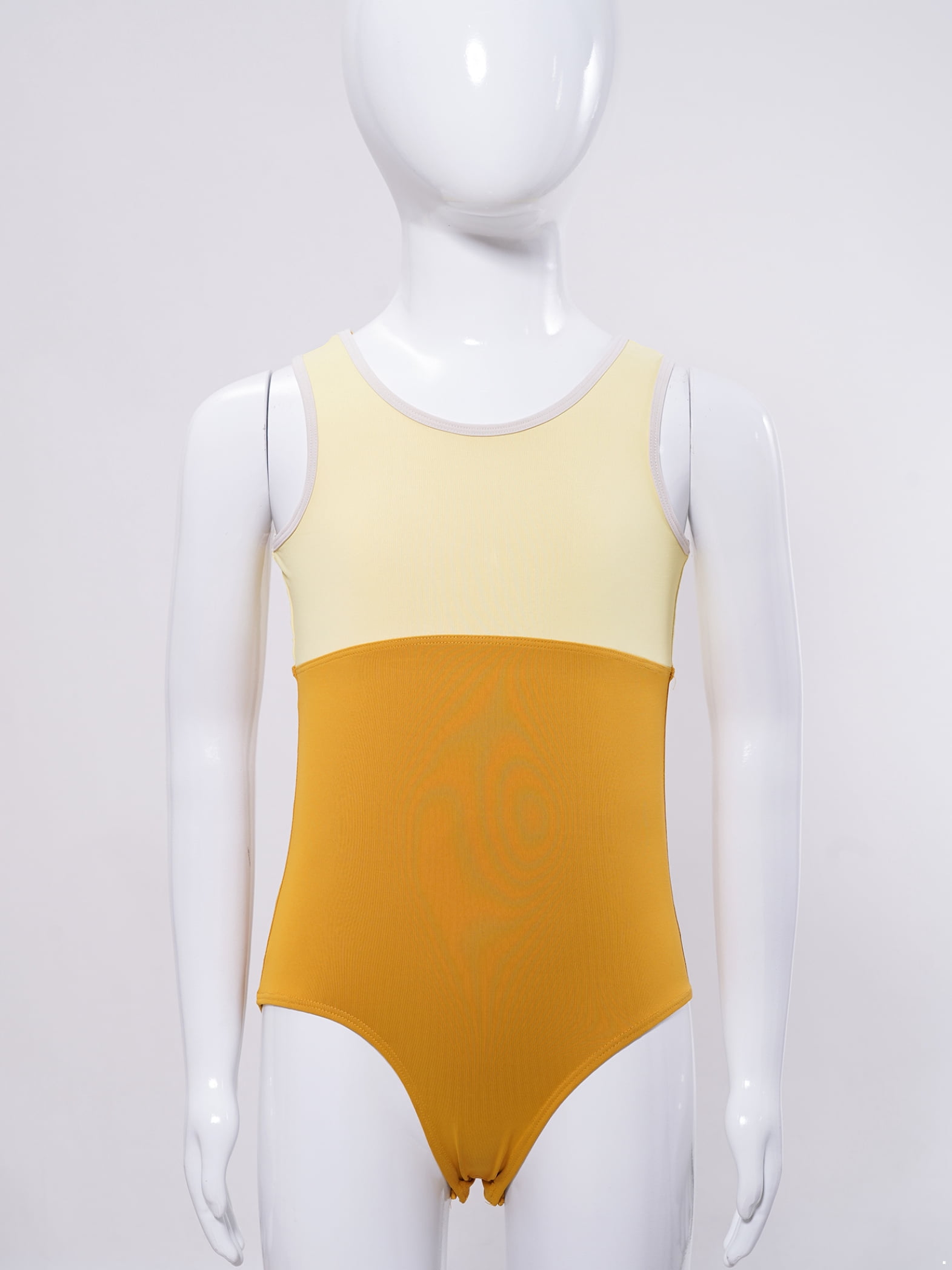 Miutii Kids Girls Ballet Dance Leotard Gymnastics Crisscross Back ...