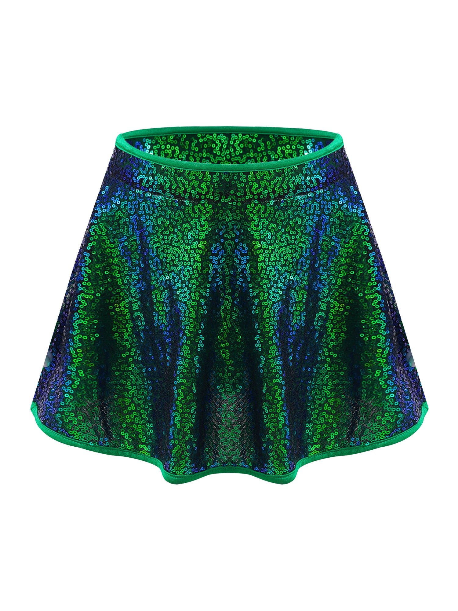 Miutii Kids Girls Sequin Modern Jazz Hip Hop Latin Samba Tango Ballet ...