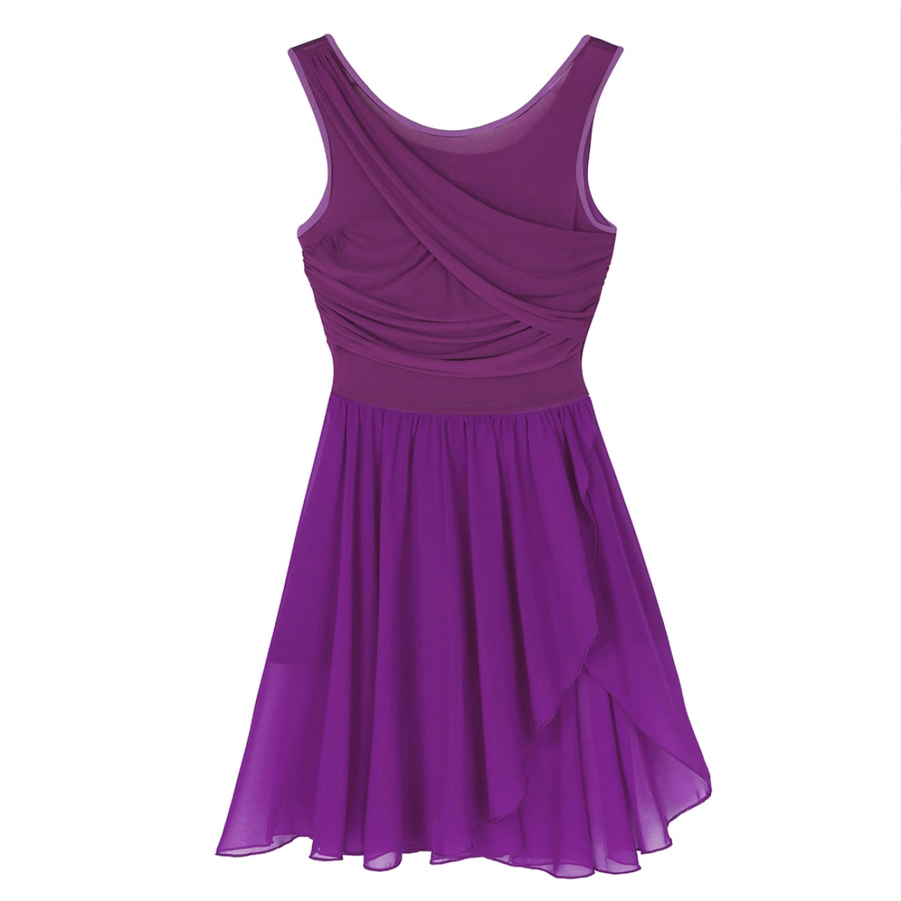 Miutii Women Contemporary Dance Costume Lyrical Dance Costume Illusion ...