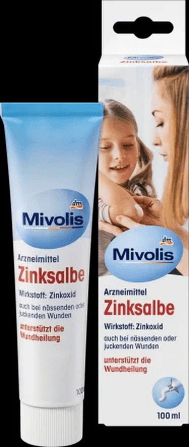 Mivolis Zinc Ointment for Wound Healing, Suitable for Children and ...