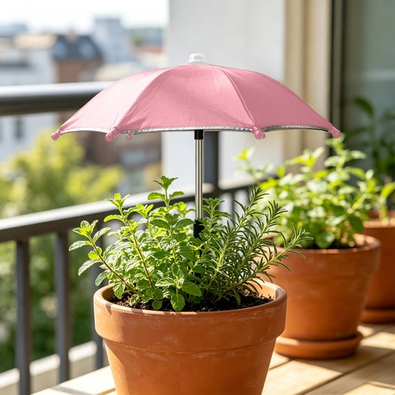 Miwamany Plants Sun Shade Umbrella Mini UVs Protection Parasol With ...