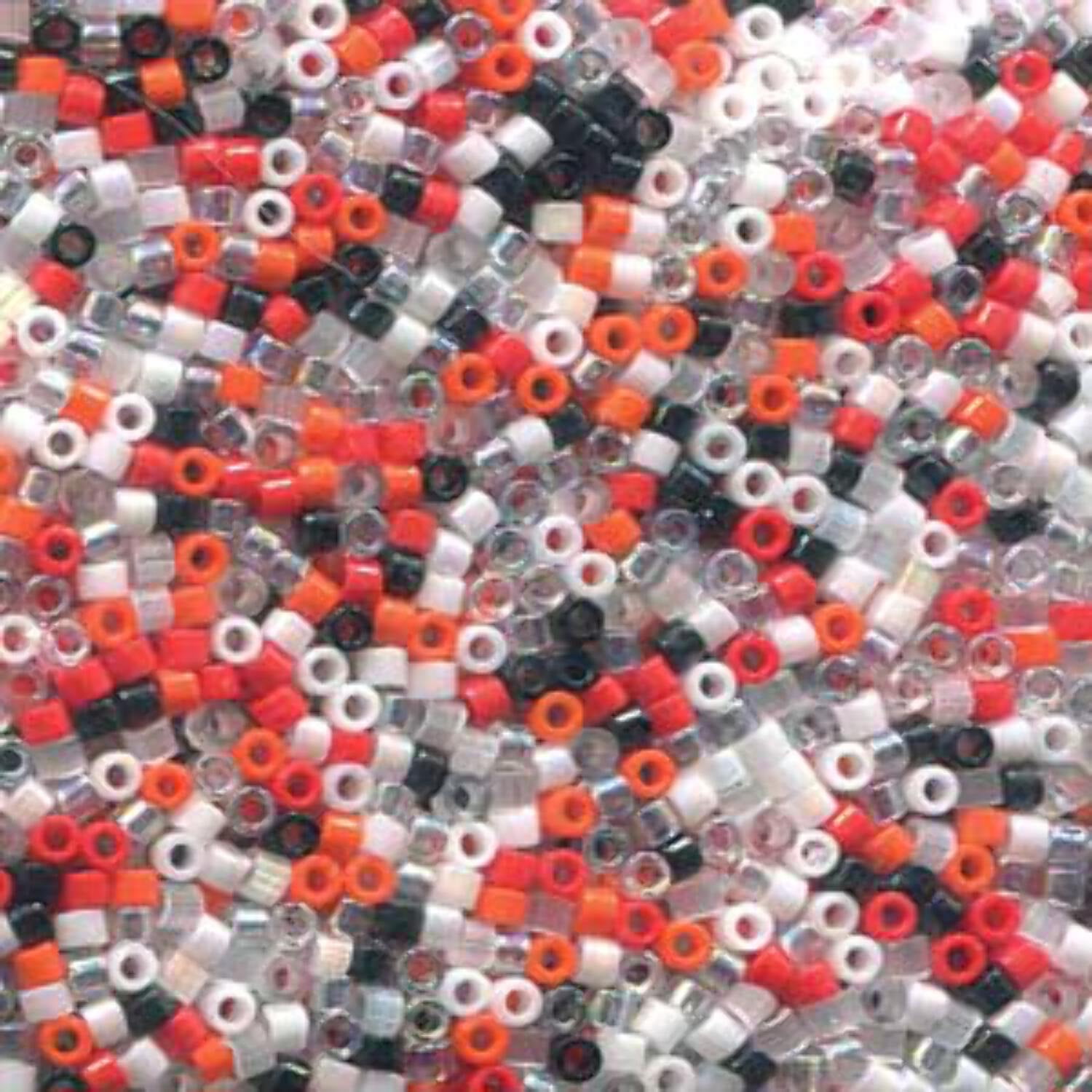Mix Build A Snowman Miyuki Delica Beads 11/0 DB-MIX9035-TB - Walmart.com