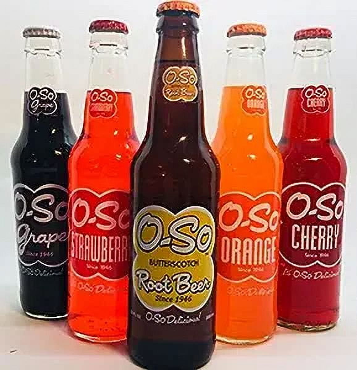 (Mix Case) O-so Soda Collection 12 Pack - Walmart.com