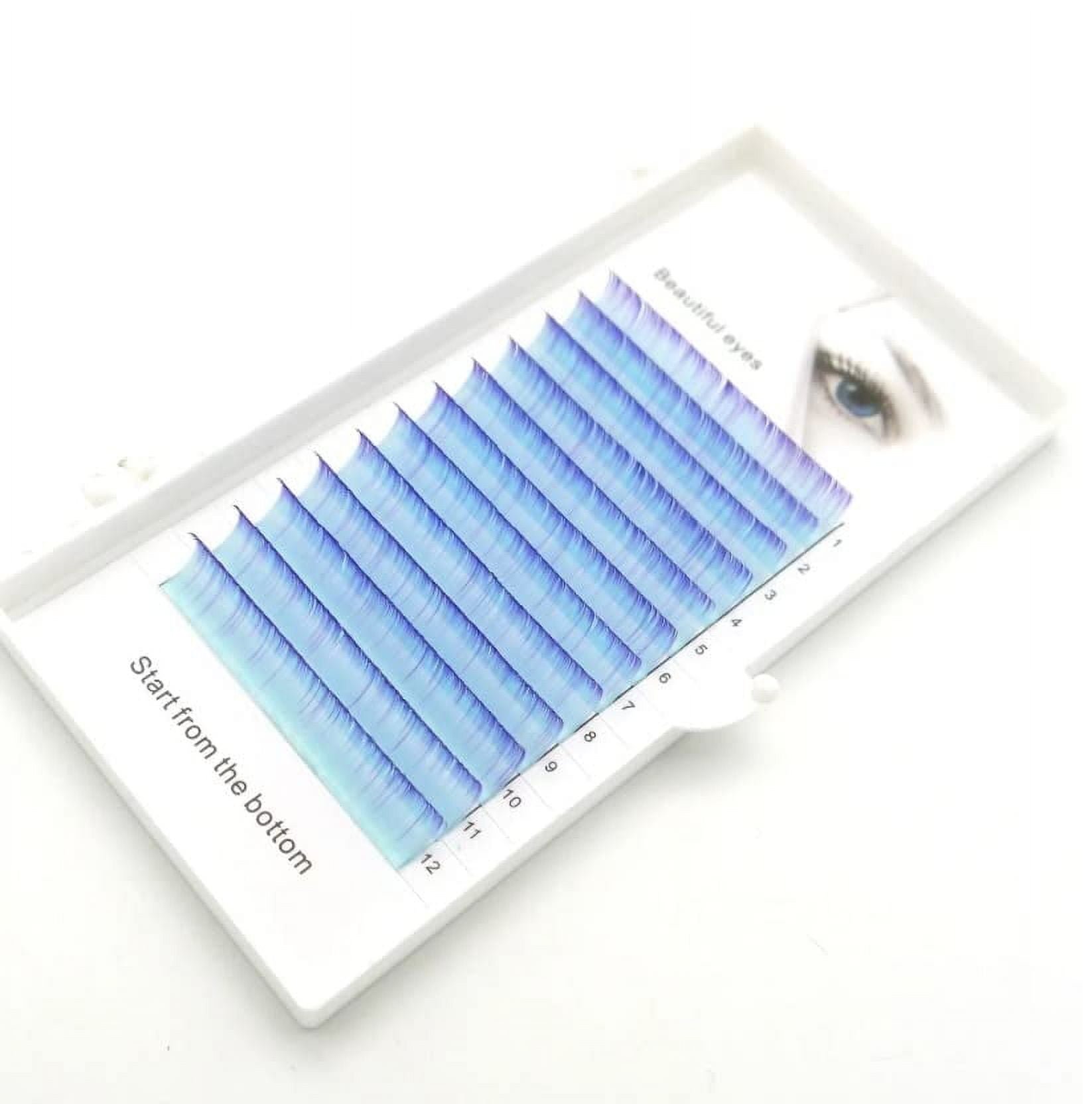 Mix Colored Lashes for Volume Eyelash Extensions C .07mm - Ombre ...