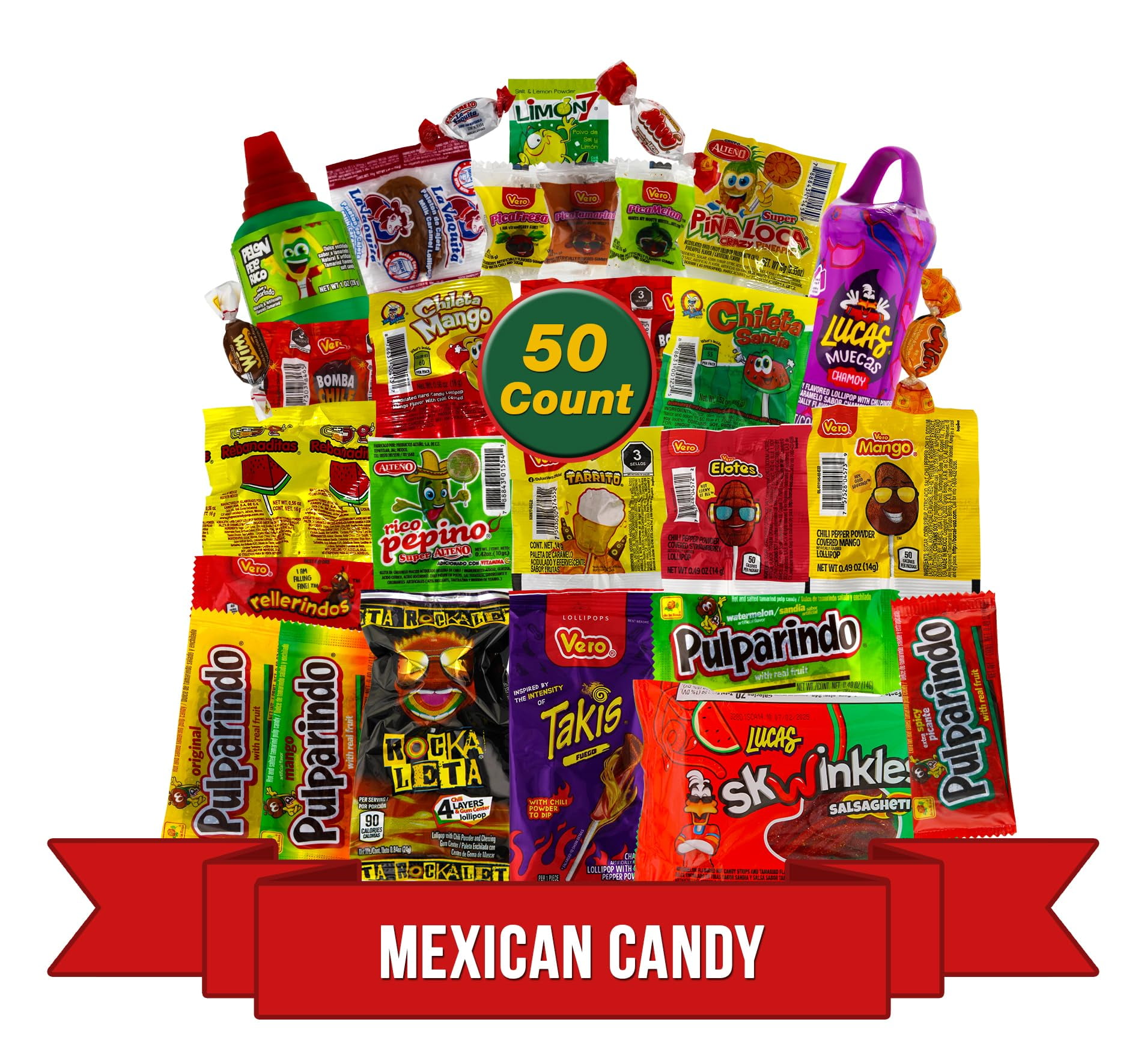 Mix Dulces Mexicanos surtidos DMF15 candy, Such as Sweet, Sour and ...
