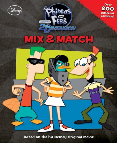 Pre-Owned Phineas and Ferb Across the 2nd Dimension, Mix & Match ...