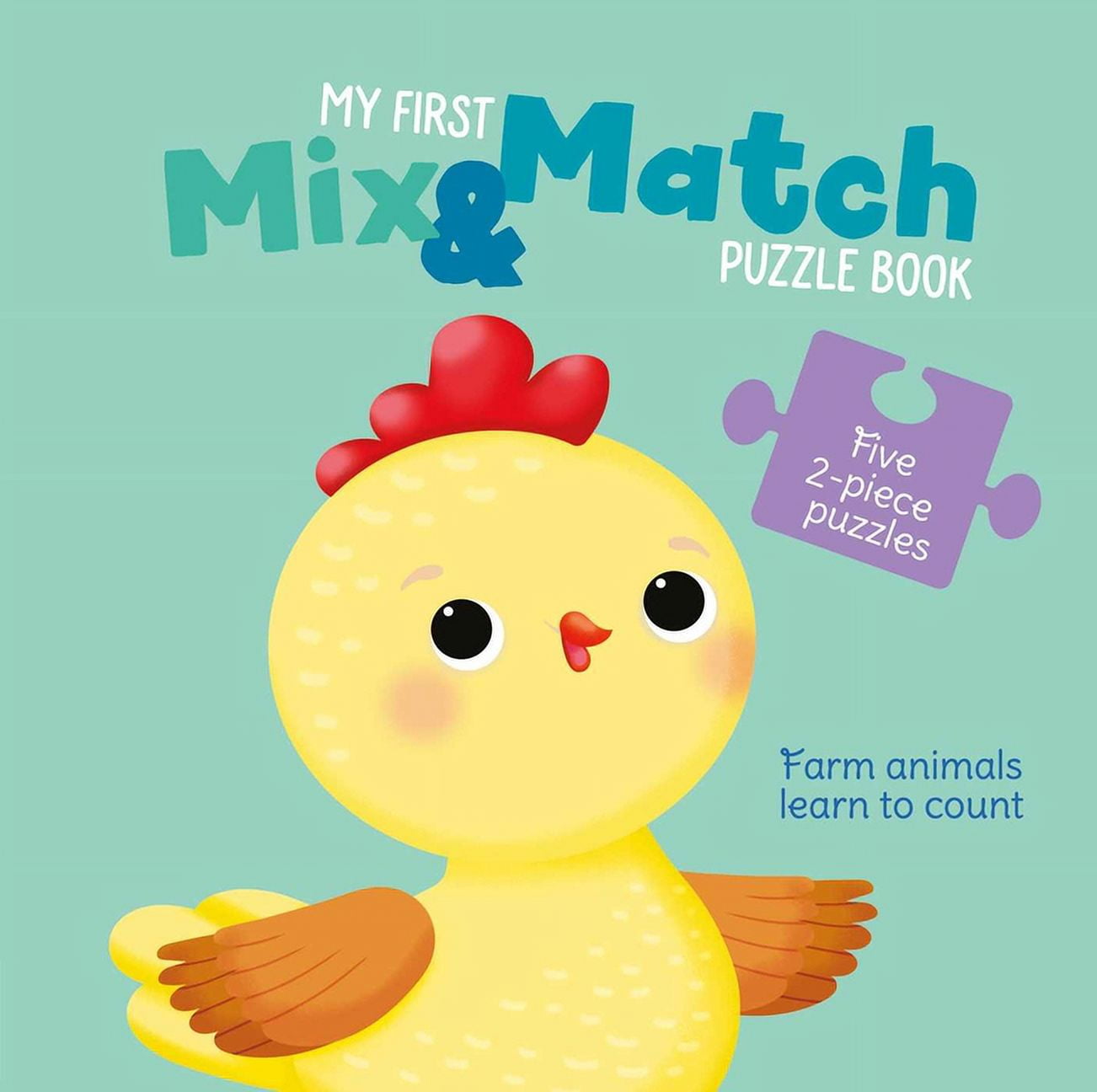 Mix & Match Puzzle Book: My First Mix & Match Puzzle Book Farm Animals ...