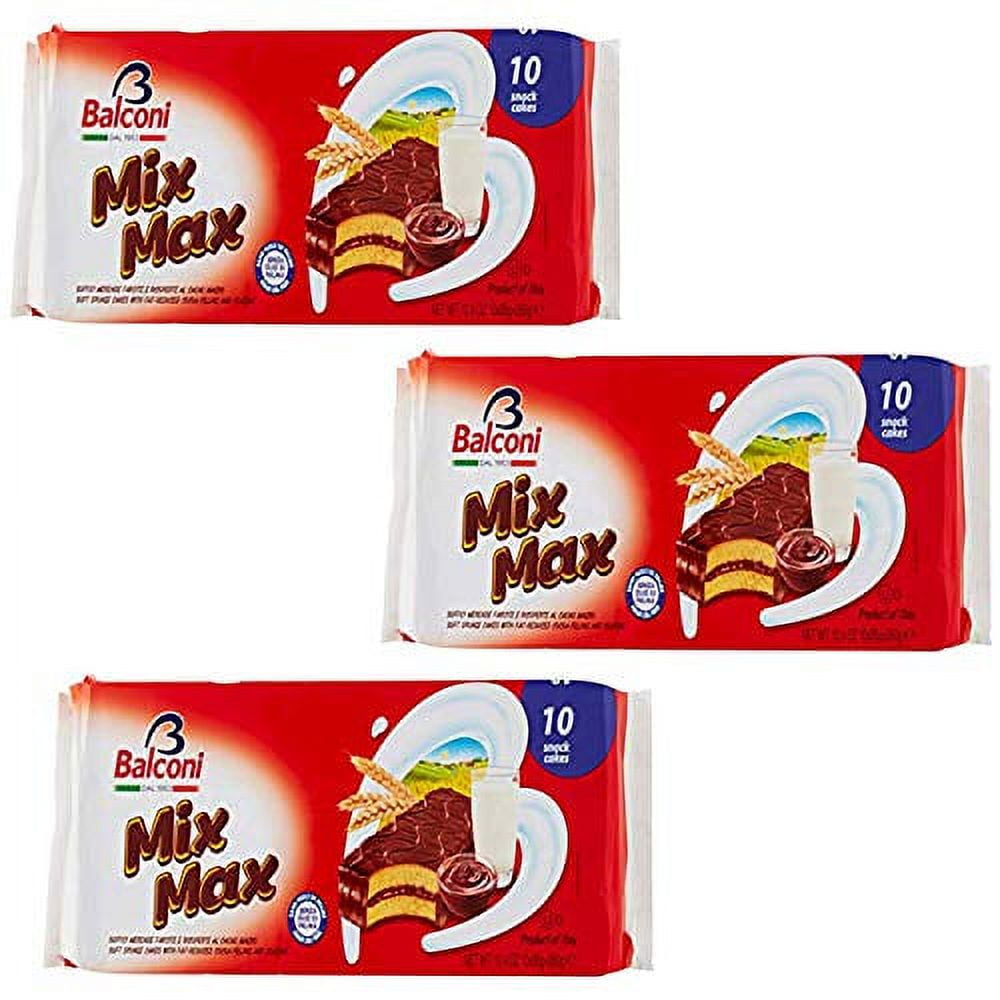 Mix Max Snack Cake, 10 Snack Cakes, 350 Gram (Pack of 3) - Walmart.com