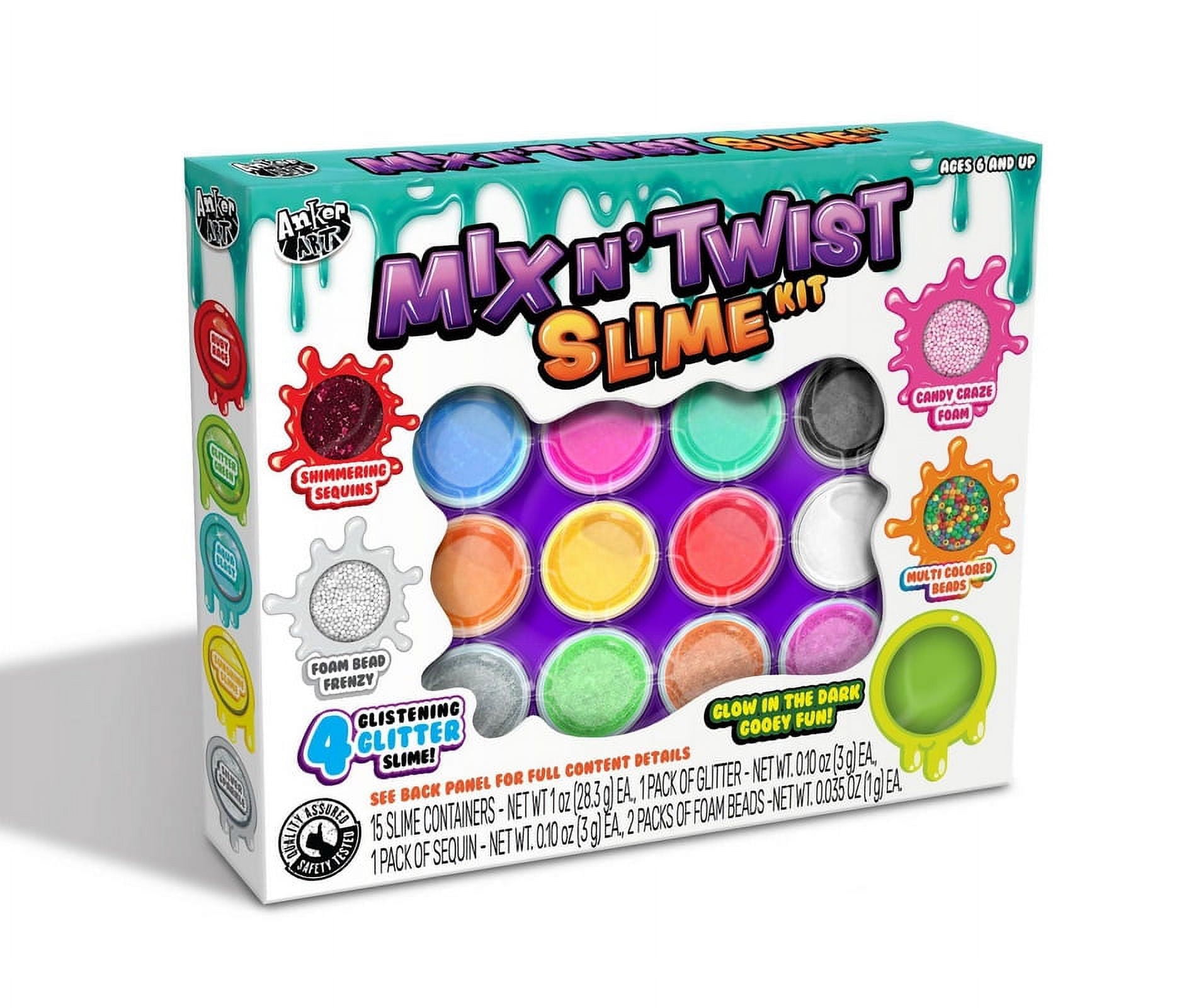 Mix N Twist Slime Kit - DIY Crafts & Premade Kids' Art Station ...