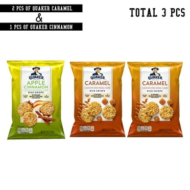 3 Pack Quaker Rice Crisps with Cheddar Flavour, Gluten Free Snacks, 0. ...