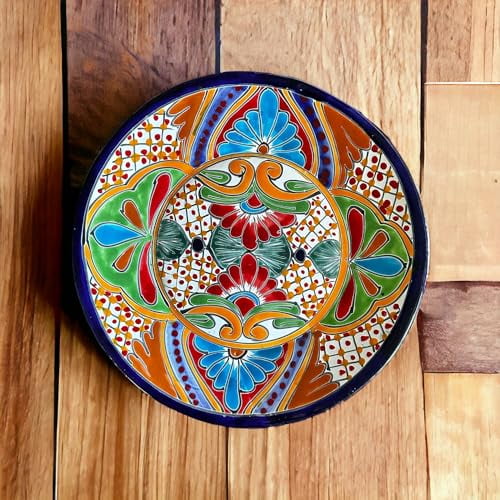 Mix and Match 11.5" Talavera Plates - Hand-Painted Mexican Pottery ...
