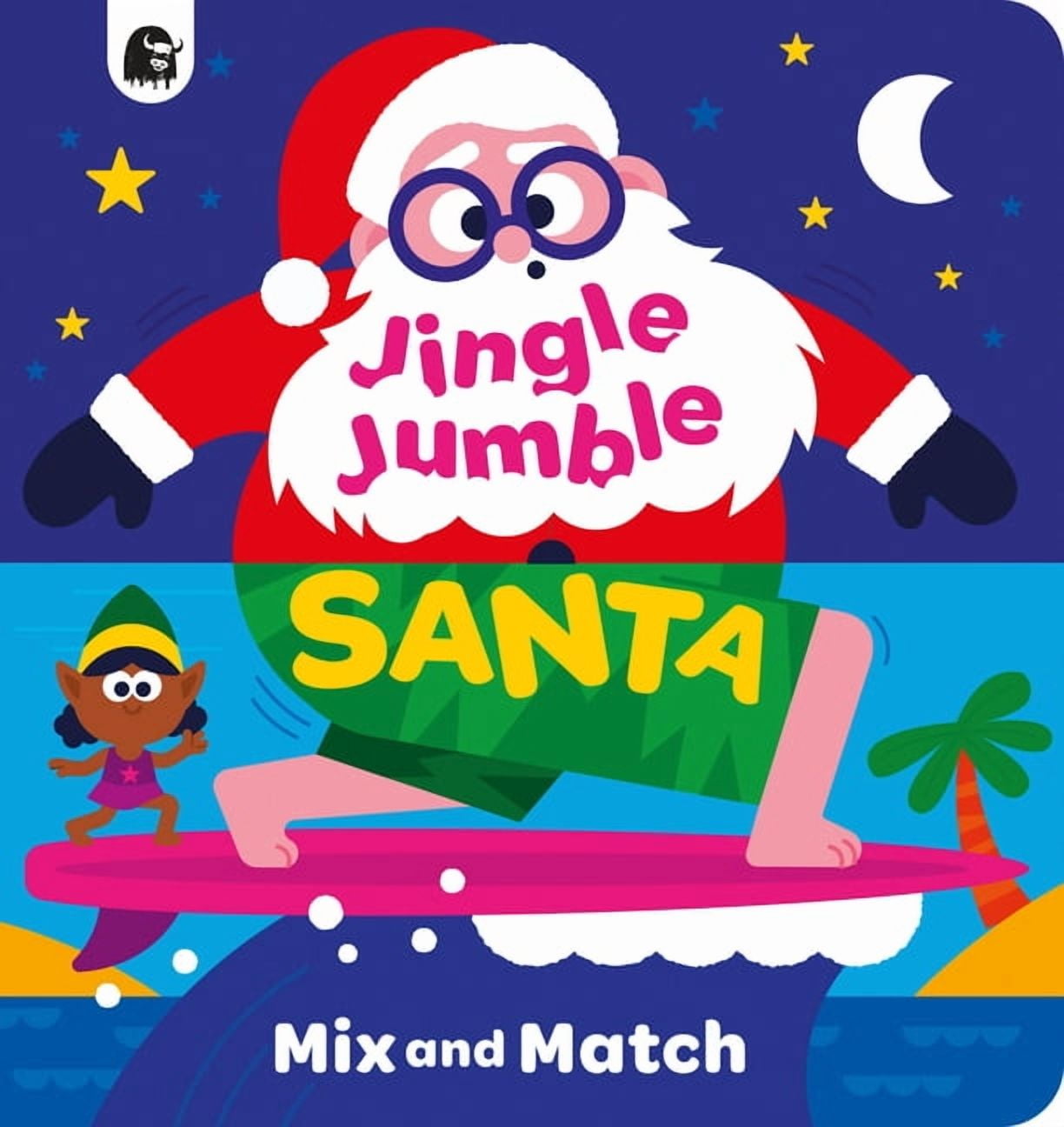 Mix and Match Jingle Jumble Santa, (Board Book) - Walmart.com