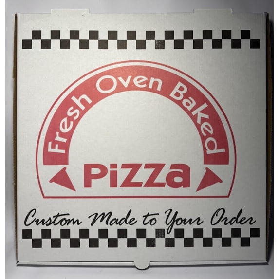 Mix2ra (50 pack) 16" x 16" x 2" Corrugated Pizza Box with Clay Coating ...