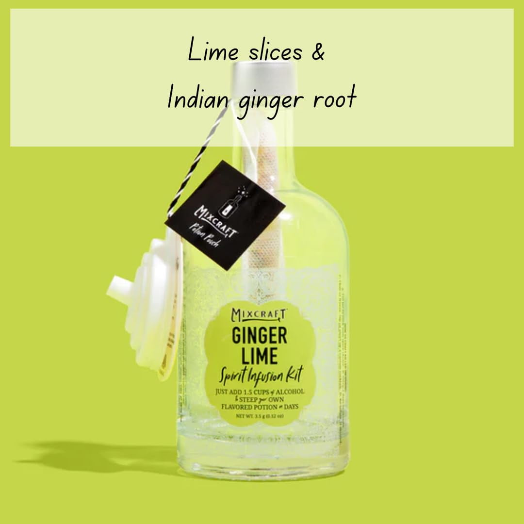 MixCraft Spirit Infusion TWE5 Kit - Premium Craft Cocktail & Mocktail Mixer
