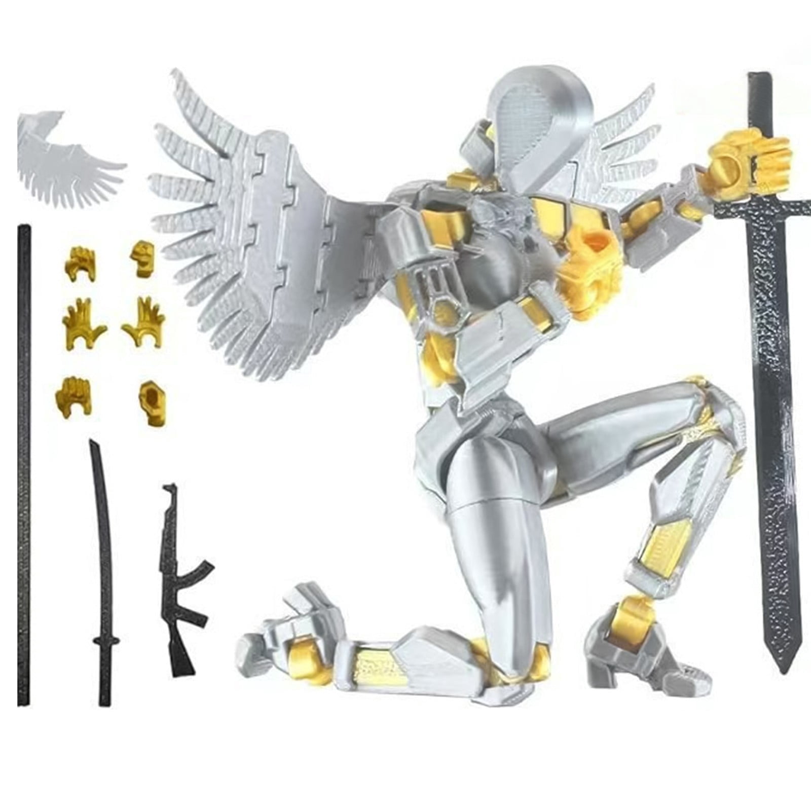 MixMart 3D Printed Action Figure,Dummy T13 Robot Action Figure, T13 ...