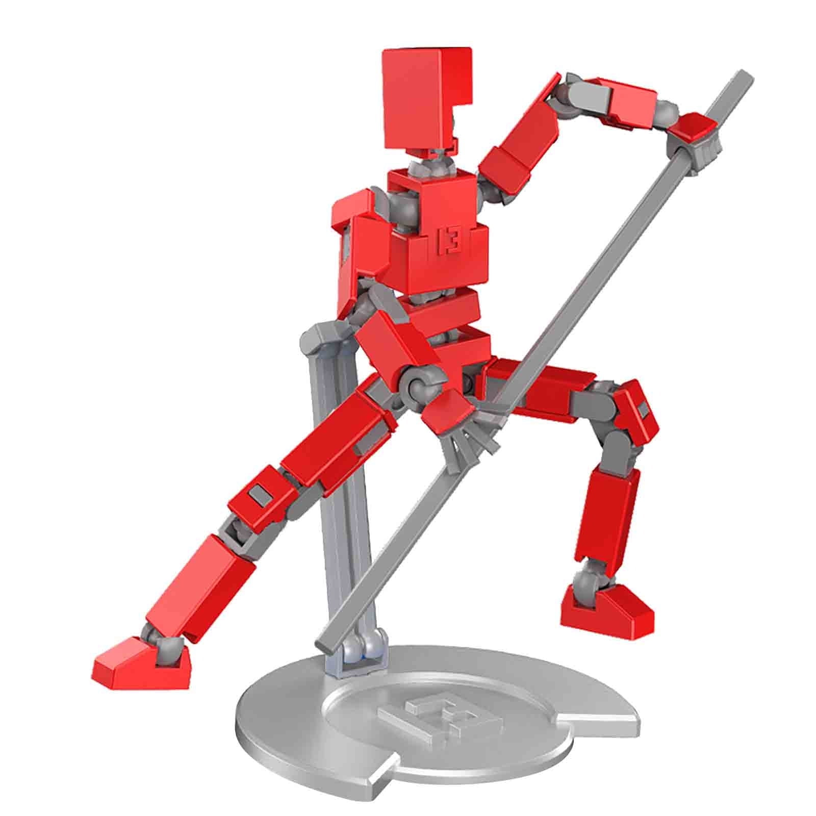 MixMart Action Figures - (Assembly Completed) 13 Action Figure, T13 ...