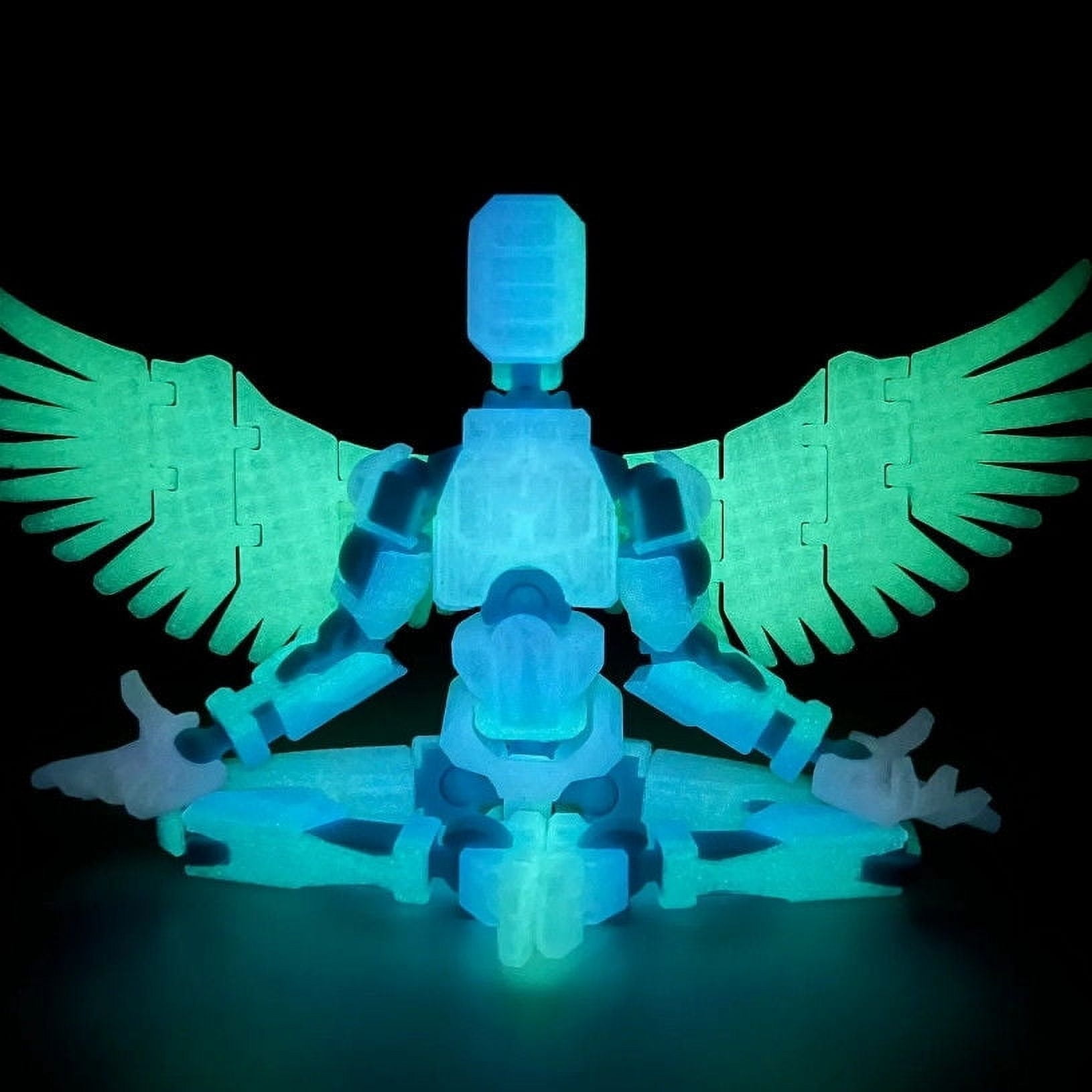 MixMart T13 Action Figure (Assembly Completed),3D Printed with Full Articulation for Stop Motion ...