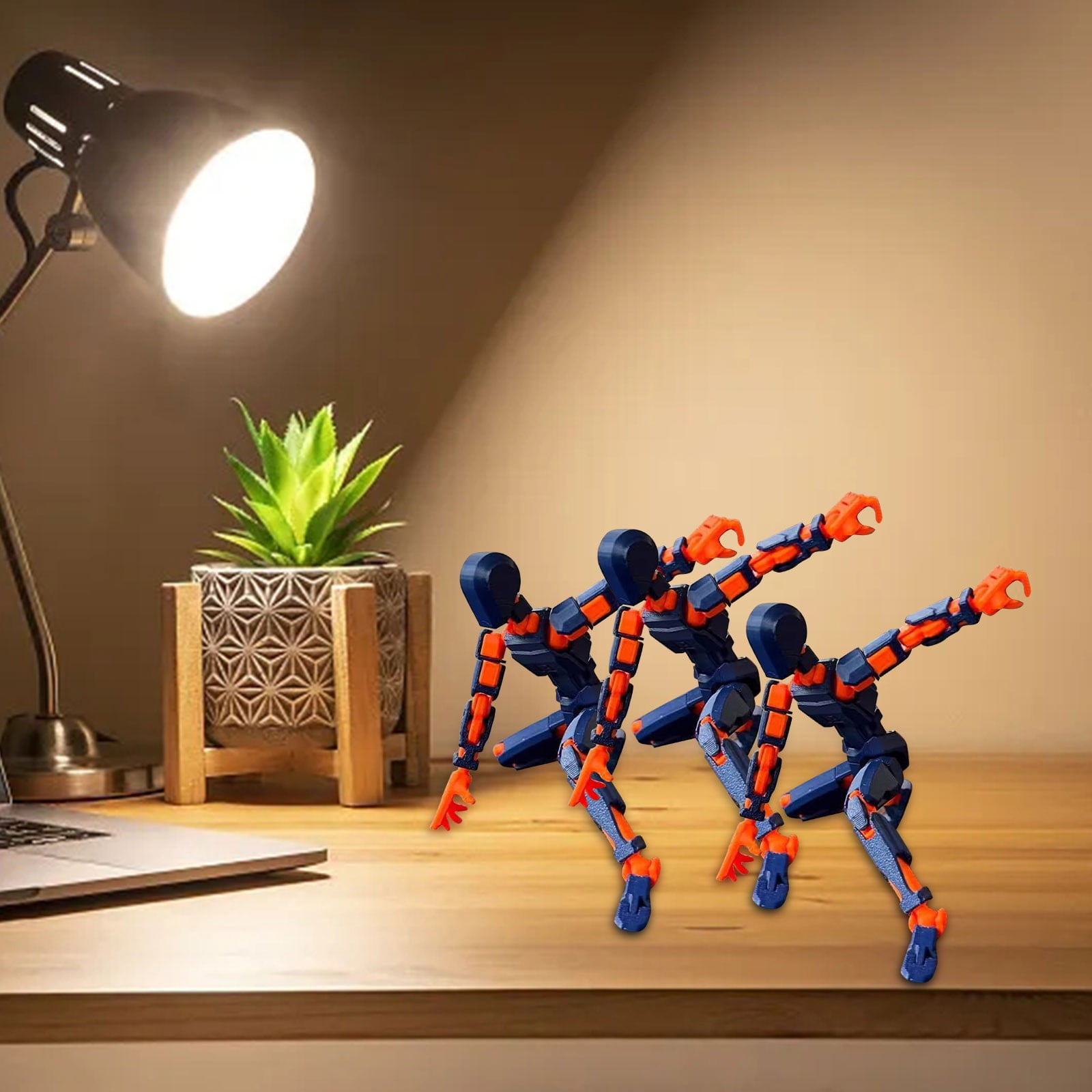 MixMart T13 Action Figure,Multi-Jointed Movable Robot 3D Printed ...