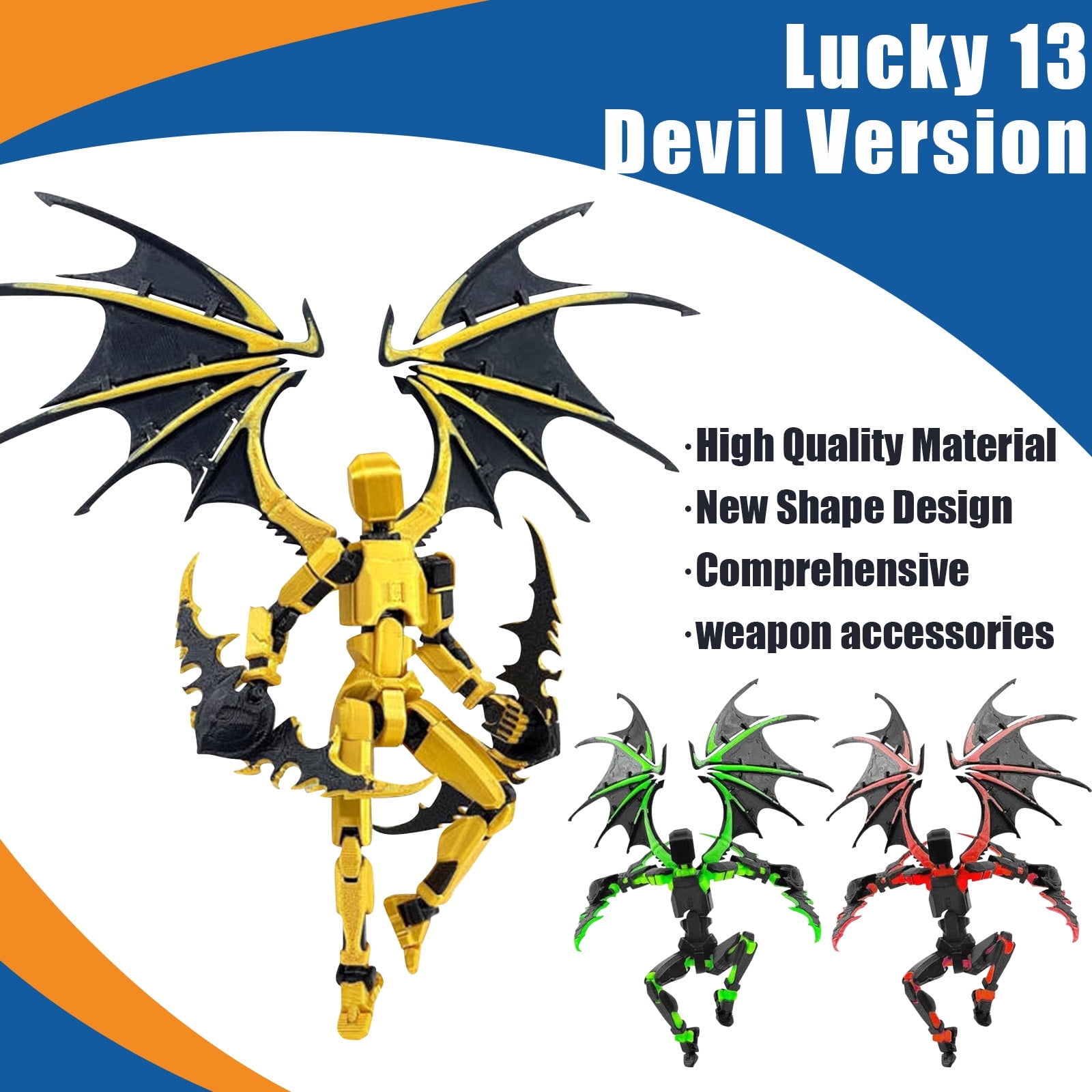 MixMart T13 Action Figure Set (Assembly Completed),Titan 13 Robot ...