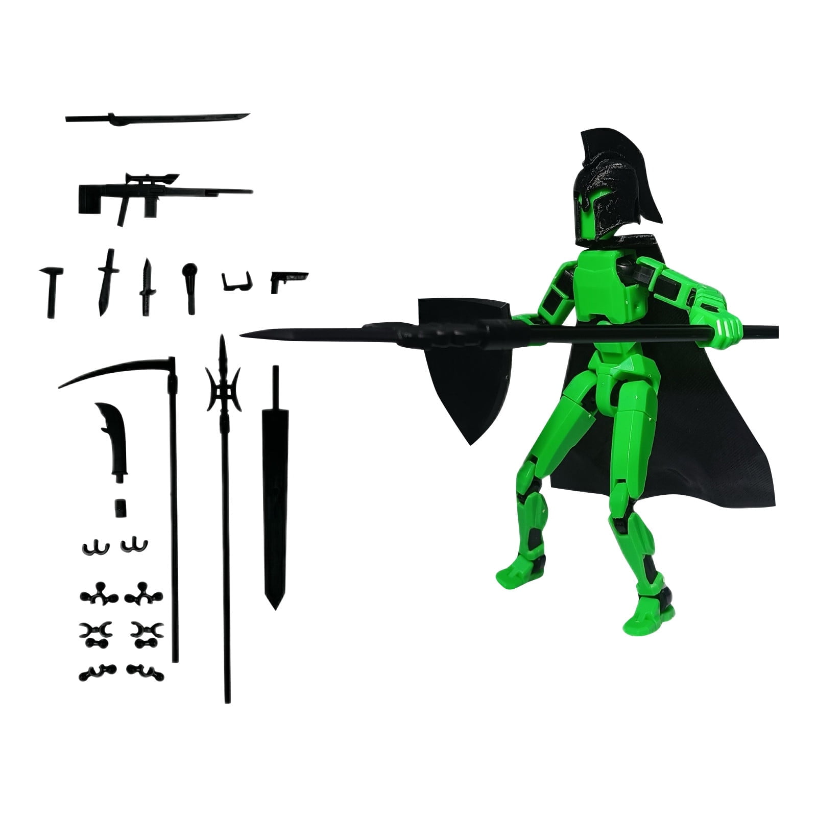 MixMart Titan 13 Action Figure, T13 Action Figure Robot, Stikbot Toys ...