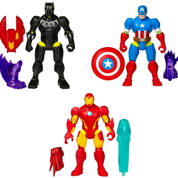 MixMashers Marvel Avengers Action Figures - Walmart.com