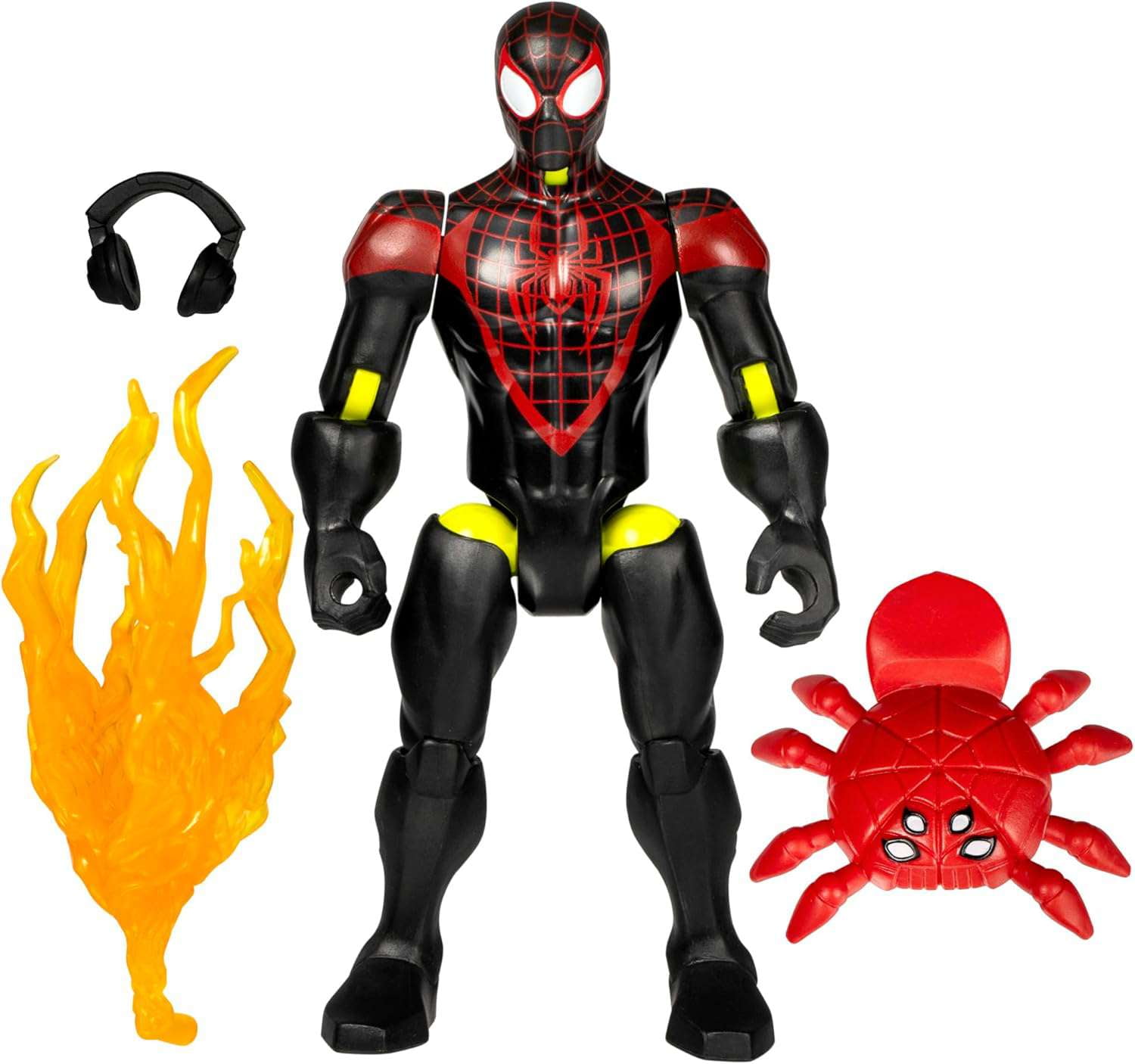 MixMashers Marvel Miles Morales Toy, 5” (12 cm) Spider-Man Mix-&-Match ...