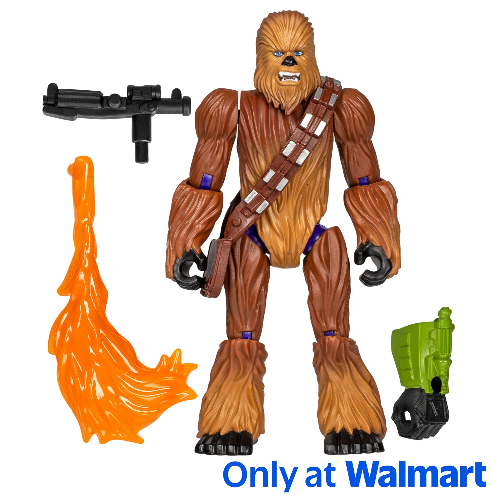 Star Wars MixMashers Chewbacca Toy, 5-inch Mix-and-Match Action Figure ...