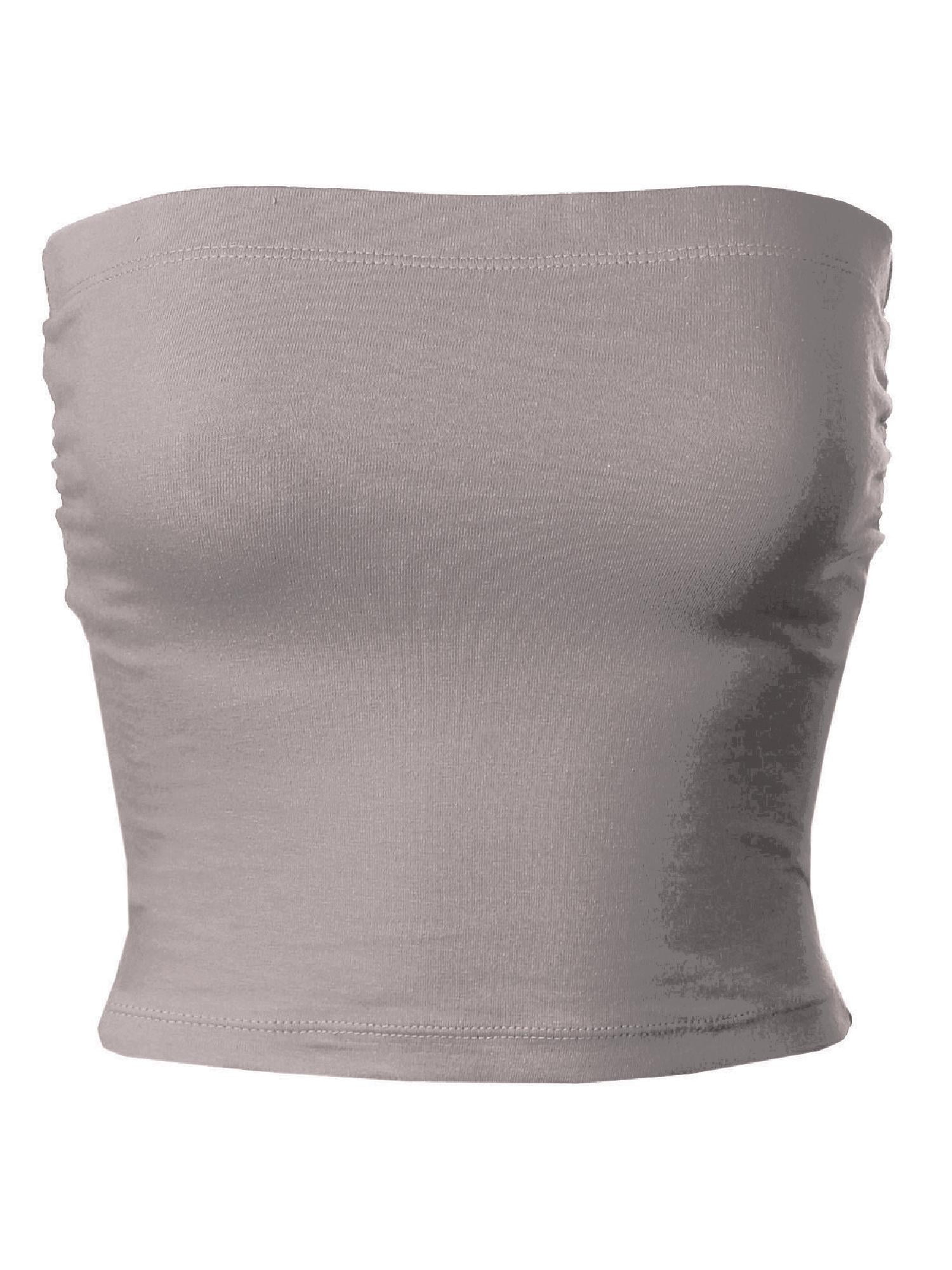 MixMatchy Women's Solid Casual Summer Side Shirring Scrunched Double ...