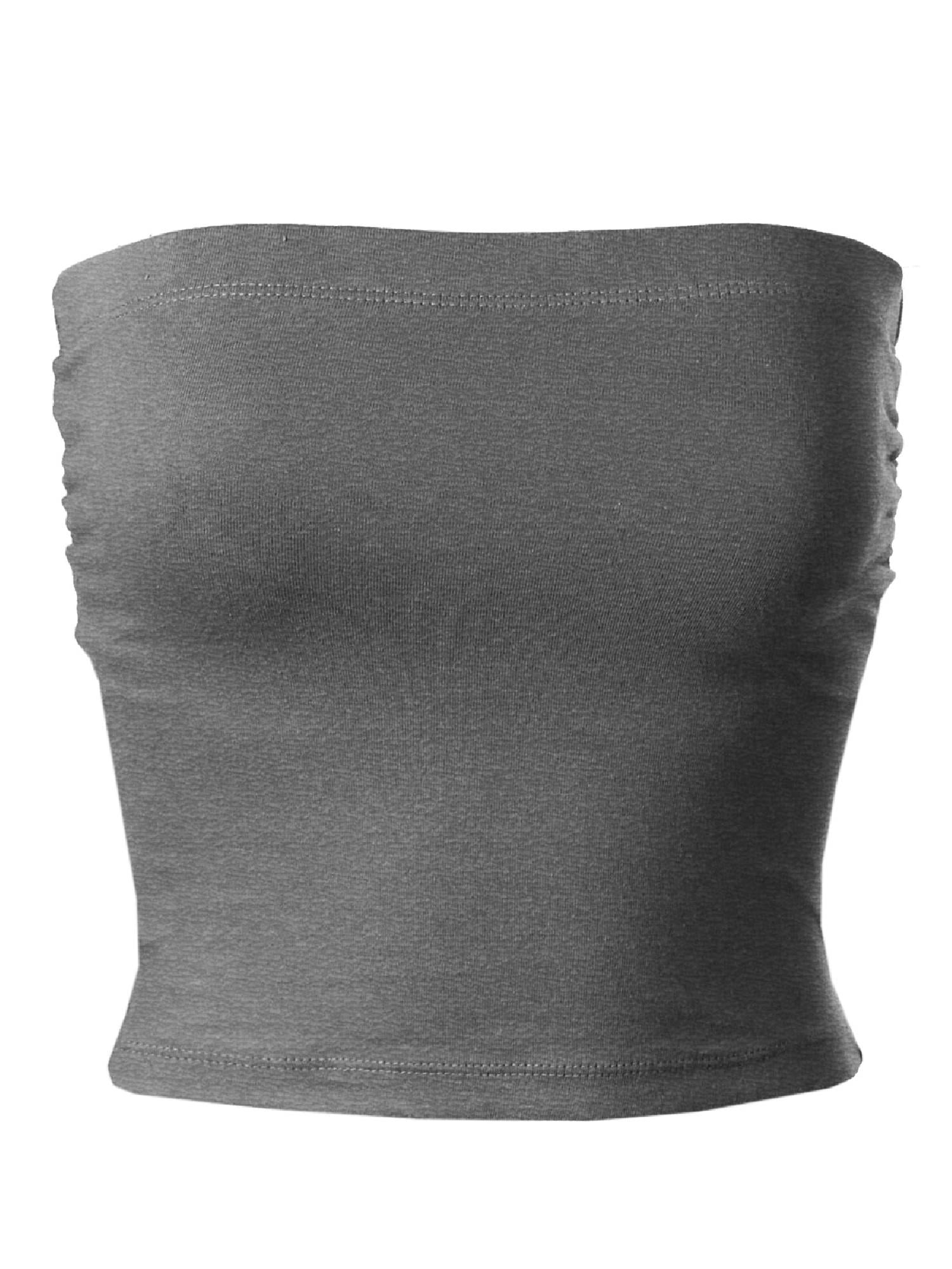 MixMatchy Women's Solid Casual Summer Side Shirring Scrunched Double ...