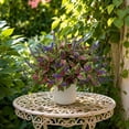Mixed Artificial Spring Grass Orchid Perilla Floral Pick, Fresh ...