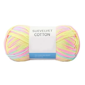 XmhyTop Gradient Cake Yarn Multicolor Fairyland Rainbow Yarn, Cotton ...